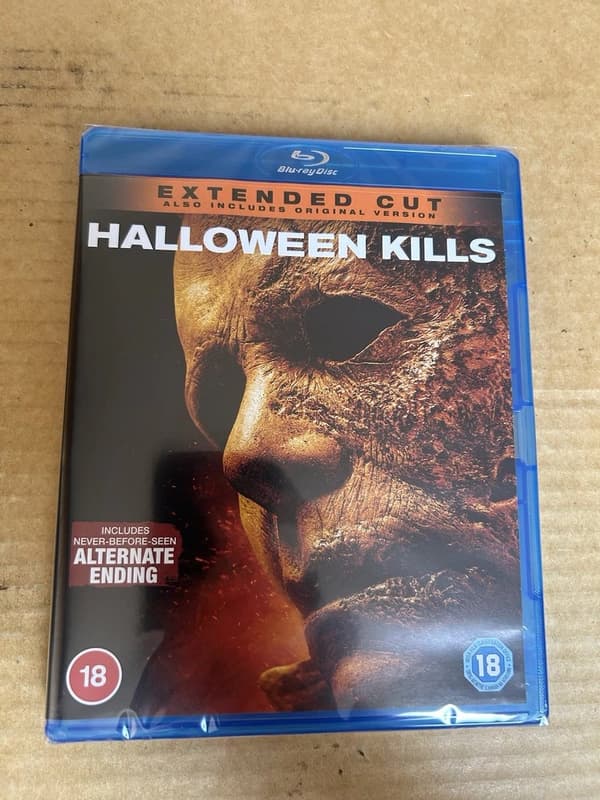 Halloween Kills Extended Cut (2021) Blu Ray Jamie Lee Curtis Brand New ...