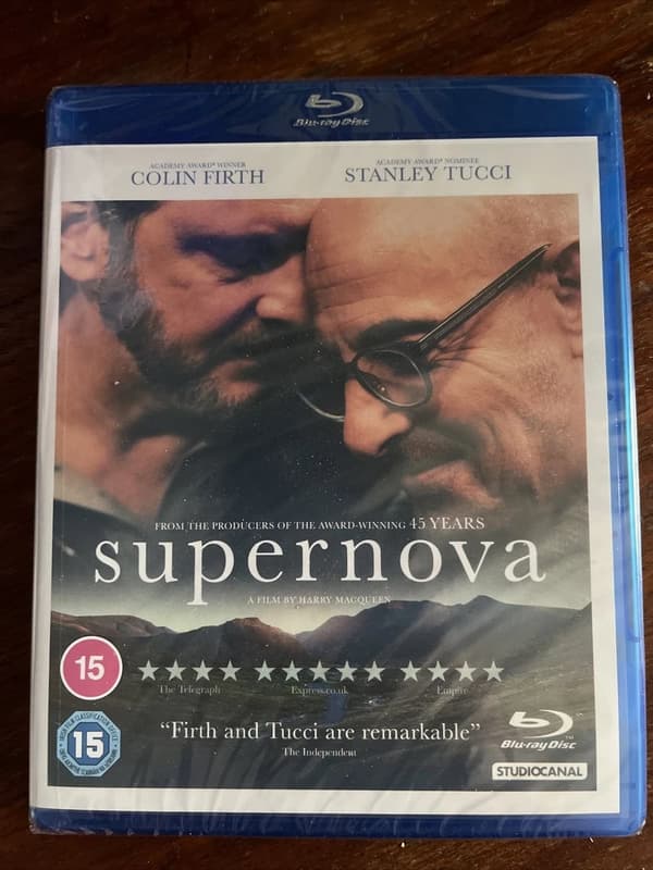 Supernova Blu Ray 2021 Colin Firth, Stanley Tucci . Brand New | CDON