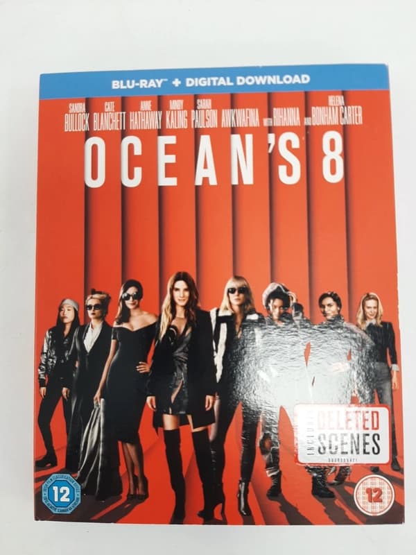 Ocean's 8 BluRay Film Sandra Bullock Cert 12 Brand New | CDON