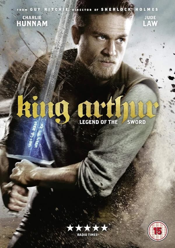 KING ARTHUR LEGEND OF SWORD Bluray Guy Ritchie Charlie Hunnam Movie ...