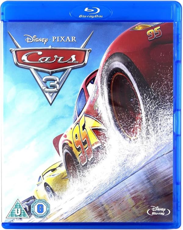 CARS PART 3 Bluray Walt Disney Pixar Animation THIRD 3RD Movie Film R2 ...