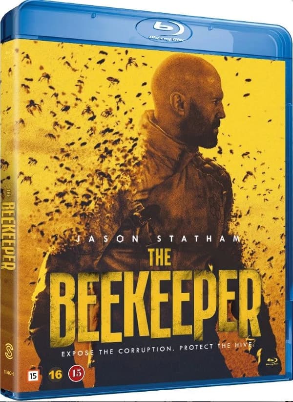 The Beekeeper (Bluray) Jason Statham Jeremy Irons Josh Hutcherson ...