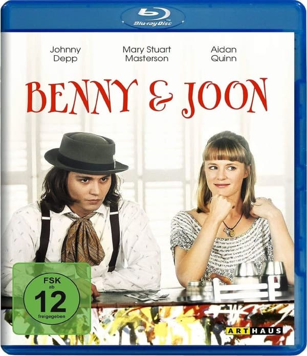 Benny & Joon (Bluray) Depp Johnny Stuart Masterson Mary Quinn Aidan ...