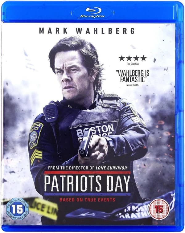PATRIOTS DAY BLU RAY Peter Berg Melissa Benoist Mark Wahlberg Movie ...