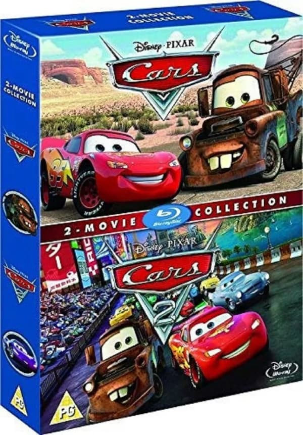 CARS COLLECTION PART 12 Blu Ray Film Movie 1 and 2 Sequel WALT DISNEY ...