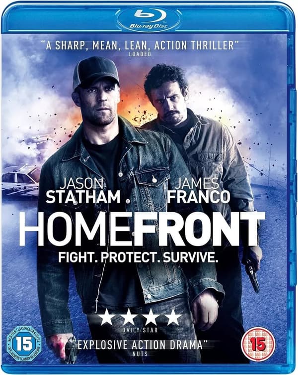 HOME FRONT BLU RAY MOVIE FILM HOMEFRONT JASON STATHAM JAMES FRANCO ...