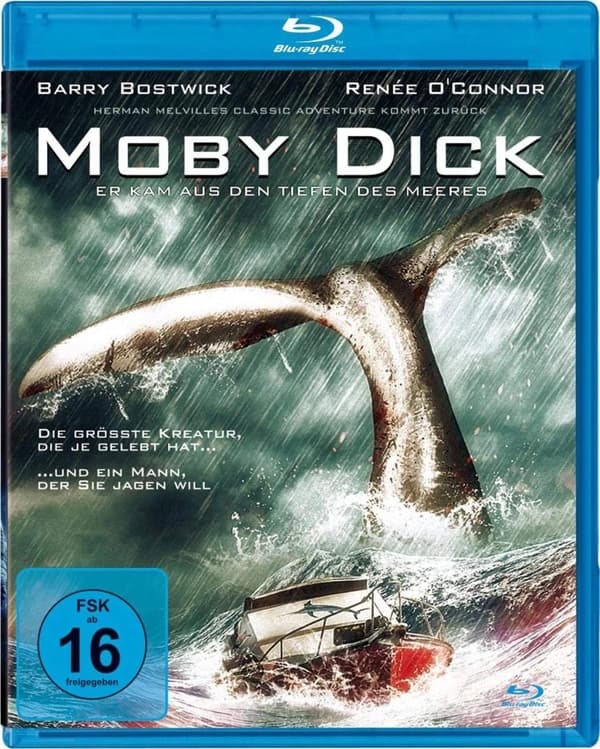 Moby Dick (Bluray) Trey Stokes Renee O'Connor Barry Bostwick Brand New ...