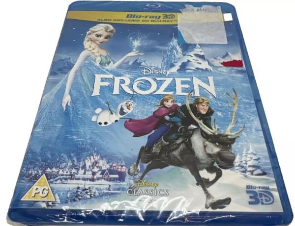frozen blu ray 3d