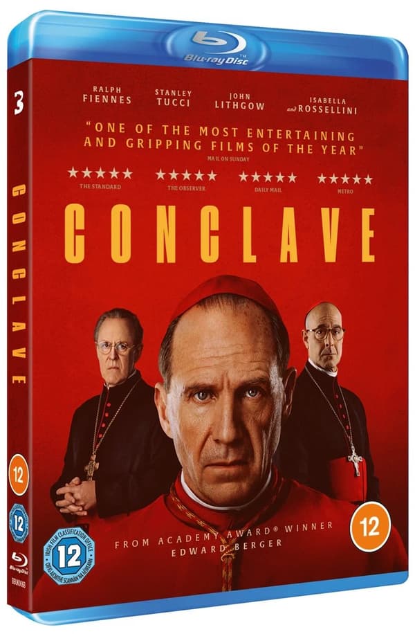 Conclave (Bluray) John Lithgow Lucian Msamati Isabella Rossellini Jacek Koman Brand New | CDON