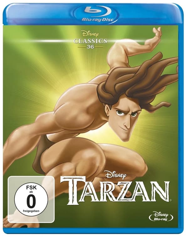 Tarzan Disney Classics 36 (Bluray) Kevin Lima Chris Buck Brand New | CDON