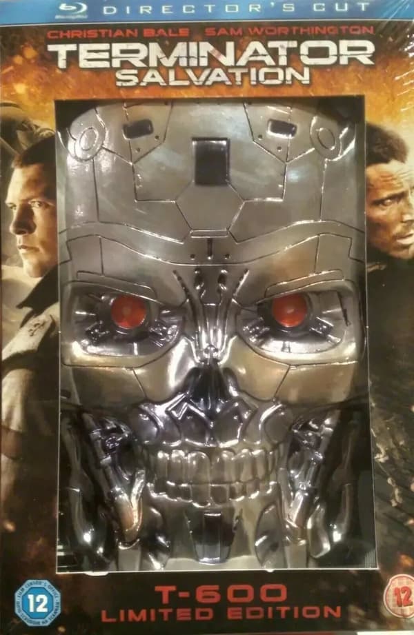 Christian Bale TERMINATOR SALVATION DIRECTOR'S CUT T600 Ltd Ed REGION B ...