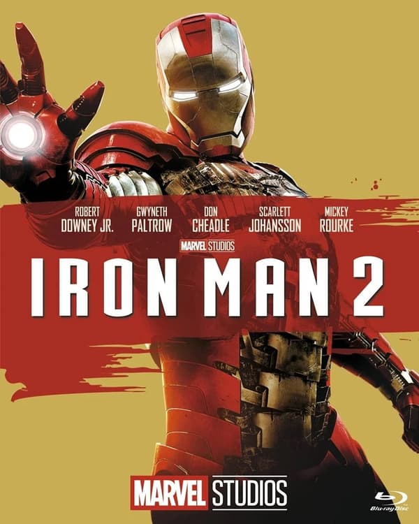 Iron Man 2 10Â° Anniversario (Bluray) Downey Jr. Johansson Rourke Jackson Brand New | CDON
