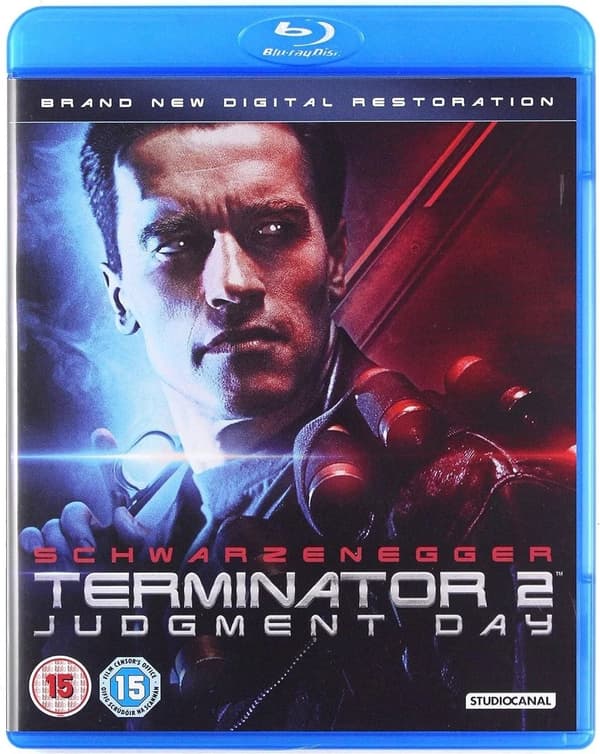 TERMINATOR PART 2 BLU RAY JUDGEMENT DAY Second Film 2nd Movie Two Brand ...