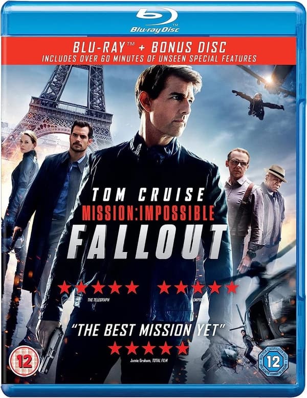 MISSION IMPOSSIBLE PART 6 Blu Ray THE FALLOUT Sixth Movie 6th Six Film Brand New | CDON