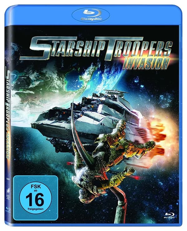 STARSHIP TROOPERS 4 Invasion 2012 / Casper Von Dien RB Blu Ray Brand ...