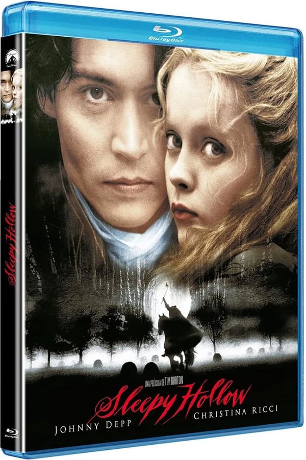 SLEEPY HOLLOW 1999 / UNCUT 105 Mins Johnny Depp / Tim Burton RB Blu ray ...