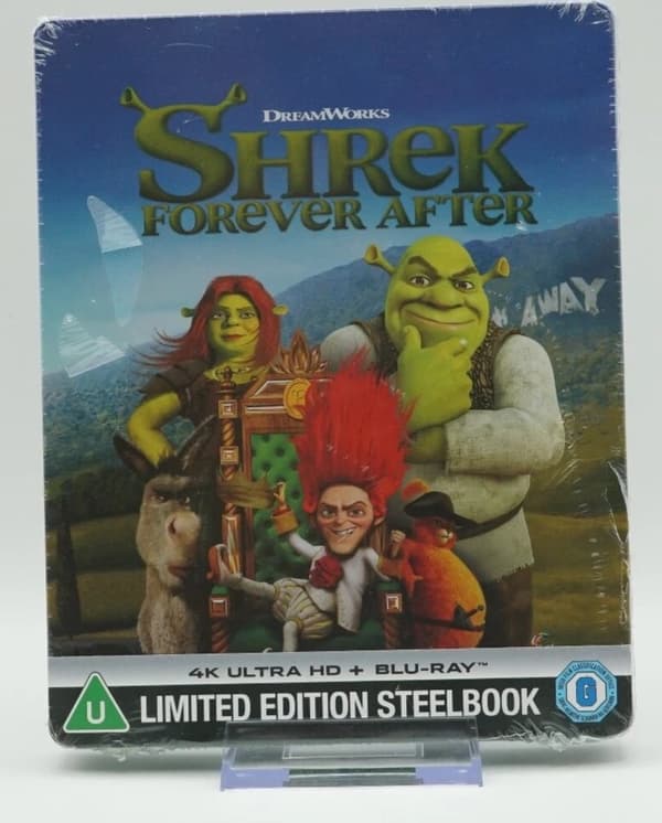 Shrek Forever After / 4K UHD / Blu Ray / / Torn Seal / Steelbook Brand New | CDON