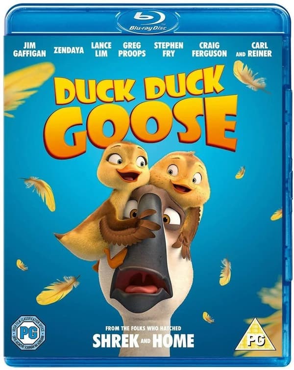 DUCK DUCK GOOSE Bluray Jim Gaffigan Zendaya Lance Lim R2 Brand New | CDON