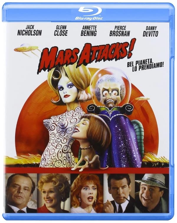 Mars attacks! (Bluray) Annette Bening Sarah Jessica Parker Jack ...