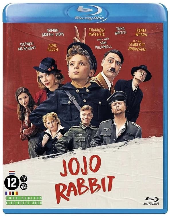 Jojo Rabbit (Bluray) Roman Griffin Davis Thomasin Mckenzie Brand New | CDON