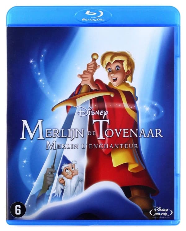 Merlijn de tovenaar (Bluray) Sebastian Cabot Karl Swenson Rickie ...