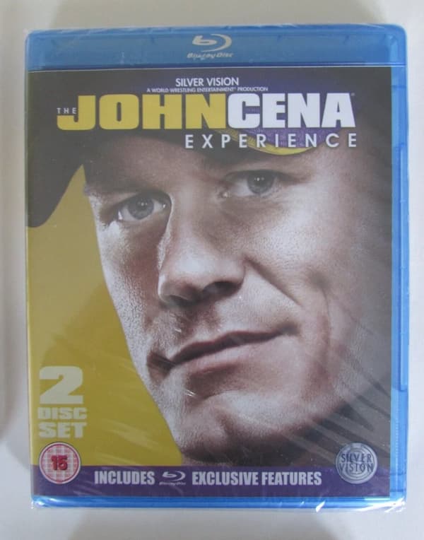 WWE The John Cena Experience Bluray 2 Disc Set World Wrestling Brand ...