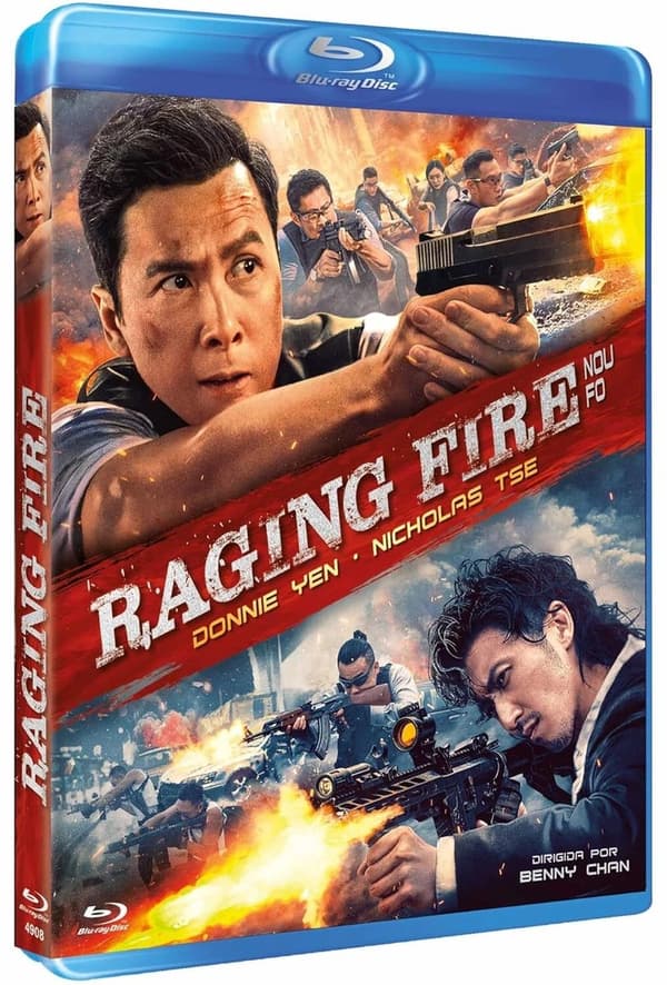RAGING FIRE 2021 / Donnie Yen/ Nicholas Tse Region A B C Blu Ray Brand ...