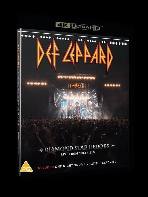 Def Leppard Diamond Star Heroes Live From Sheffield ( 4K UHD) Presale ...