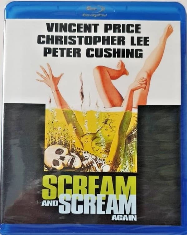 Scream and Scream Again (1969)Vincent Price. Reg A MGM Blu Ray. Brand ...