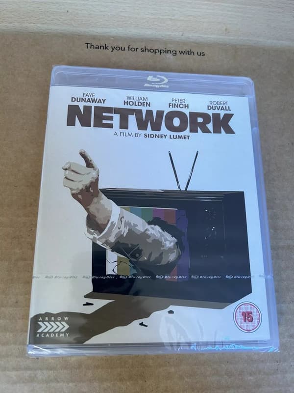 NETWORK (1976) ARROW SPECIAL EDITION Reg B Blu Ray Sidney Lumet Brand ...