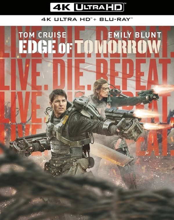 EDGE OF TOMORROW 4K REMASTERED UHD BLURAY TOM CRUISE EMILY BLUNT Brand ...