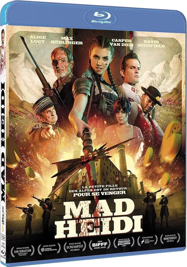 MAD HEIDI 2022 / Alice Lucy / Casper Van Dien Region B Blu Ray Brand ...