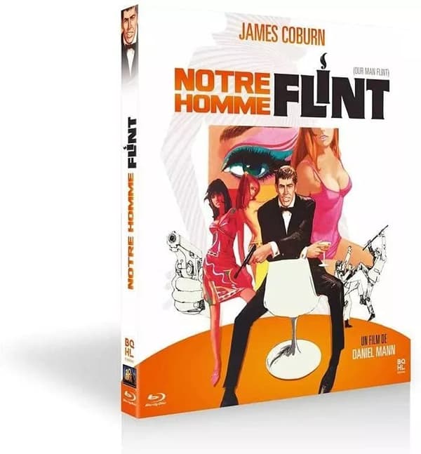 OUR MAN FLINT 1966 / James Coburn / Edward Mulhare Region B Bluray ...