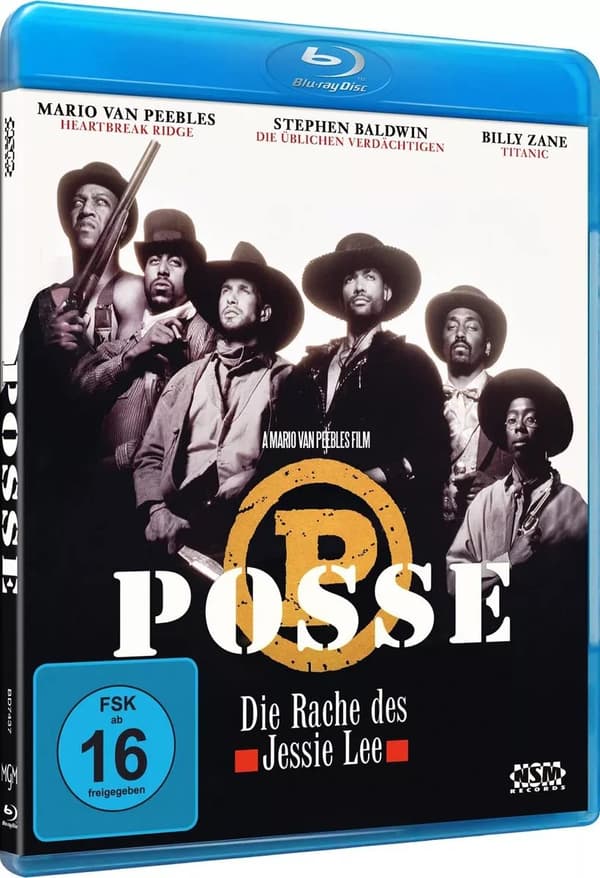 POSSE 1993 / Mario Van Peebles / Stephen Baldwin Region B Blu Ray Brand ...