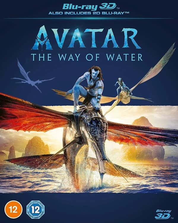 AVATAR PART 2 BLU RAY 3D 2ND MOVIE SECOND FILM SEQUEL THE WAY OF WATER ...