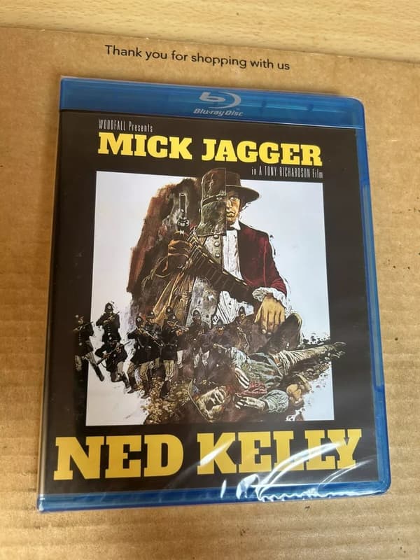 Ned Kelly (1970) US Bluray, Mick Jagger, OOP Brand New | CDON