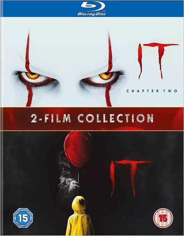 STEPHEN KING'S IT CHAPTER 1 and 2 Blu Ray COLLECTION DOUBLE PART 1 2 ...