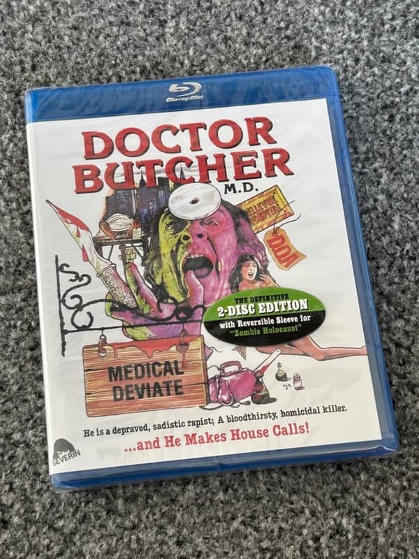 Doctor Butcher M.D. / Zombie Holocaust [1980] 2 Disc BluRay, Severin ...