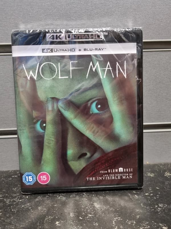 4K UHD BLURAY WOLF MAN STOCK FREE Post Brand New | CDON