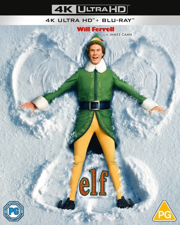 Elf (4K UHD Bluray) Amy Sedaris Andy Richter Bob hart Daniel Tay Ed ...
