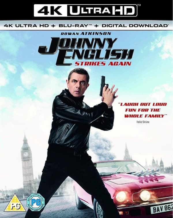 JOHNNY ENGLISH STRIKES AGAIN 4K Ultra HD Plus BluRay R2 Brand New | CDON