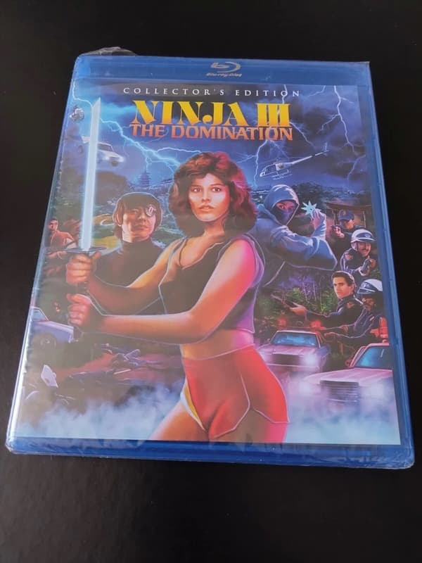 NINJA 3 The Domination , Scream Factory Collectors Edition Blu Ray ...