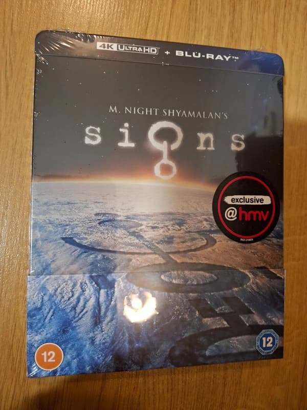 Signs 4K UHD Bluray Steelbook Brand New | CDON