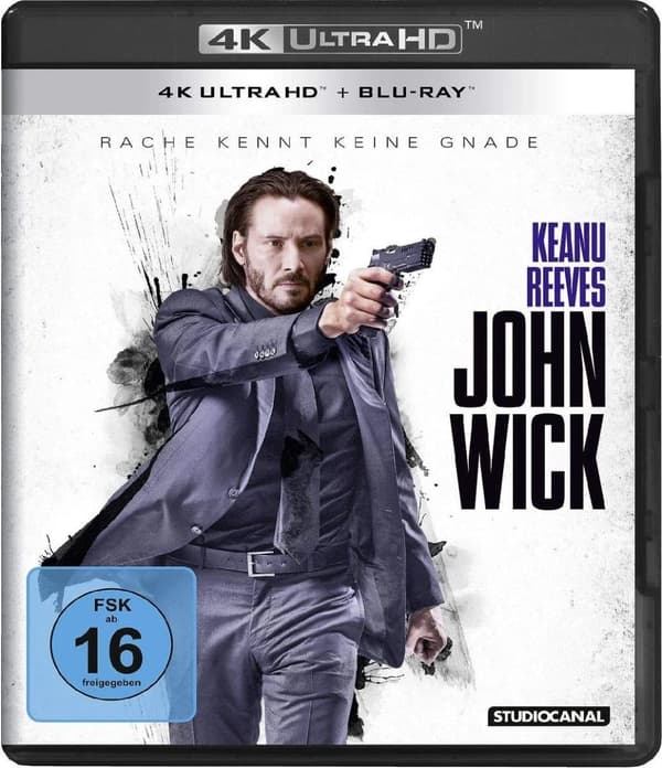 John Wick/4k Ultra Hd (4K UHD Bluray) Dafoe Willem Nyqvist Michael Reeves Keanu Brand New | CDON