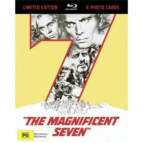 THE MAGNIFICENT SEVEN (1960) (Ltd EDITION) Region Free Blu Ray Brand ...
