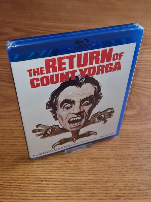 RETURN OF COUNT YORGA Bluray rare OOP US import Shout/Scream Factory ...