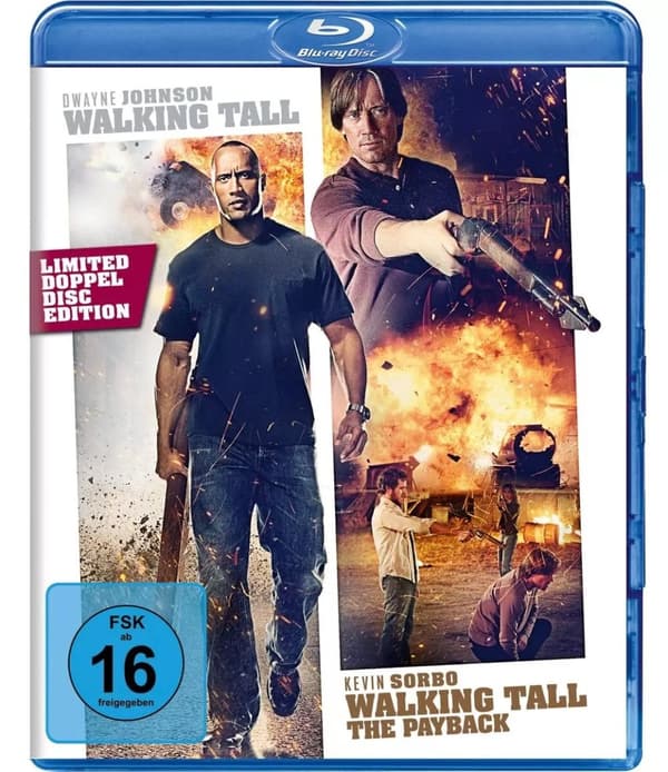 WALKING TALL 1 & 2 THE PAYBACK Dwayne Johnson / Sorbo Region B Bluray Brand New | CDON
