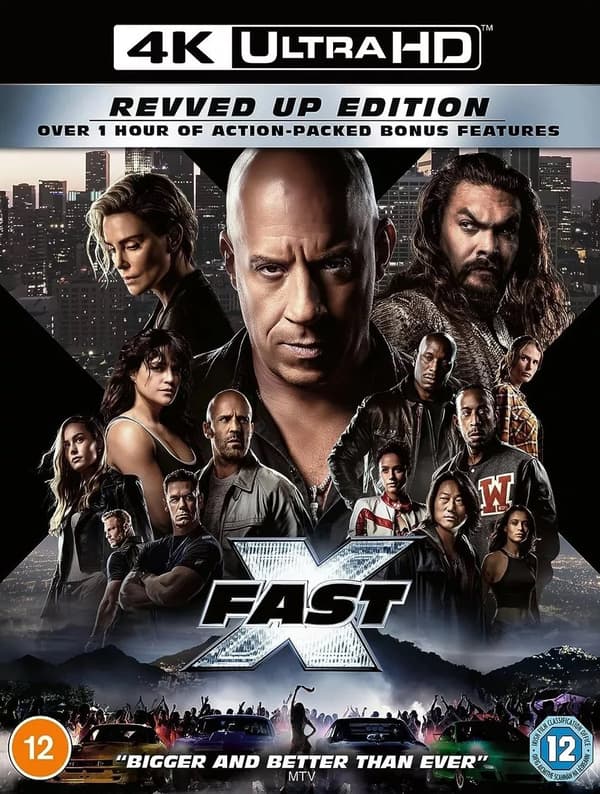 FAST AND FURIOUS PART 10 X 10th Tenth MOVIE FILM 4K Ultra HD UHD ...