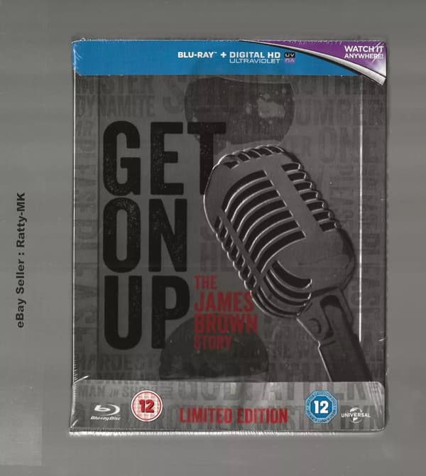 GET ON UP BLU RAY STEELBOOK Brand New | CDON