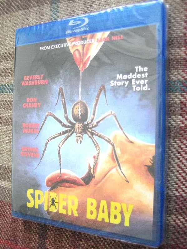 SPIDER BABY BLU RAY 2024 REMAKE US IMPORT AND Brand New | CDON